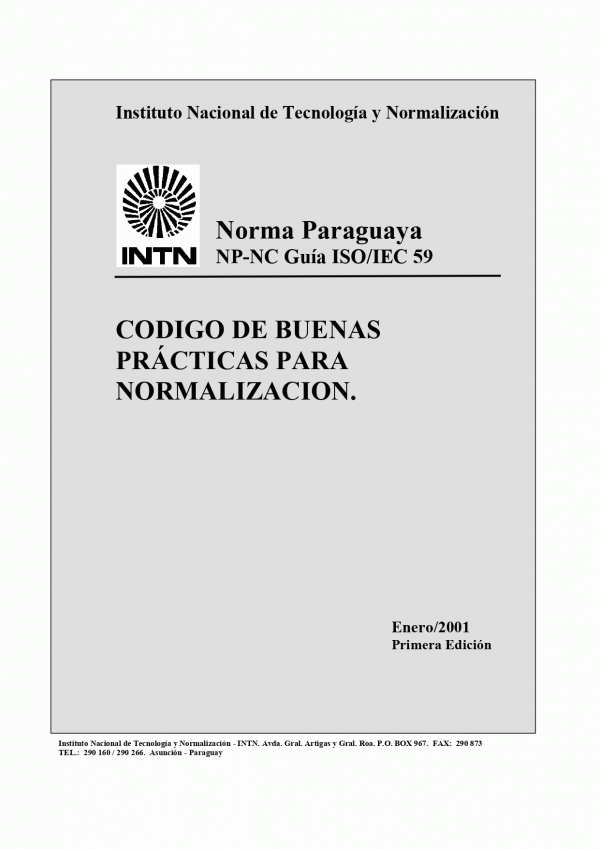 NP-NC Guía ISO/IEC 59 | My Website